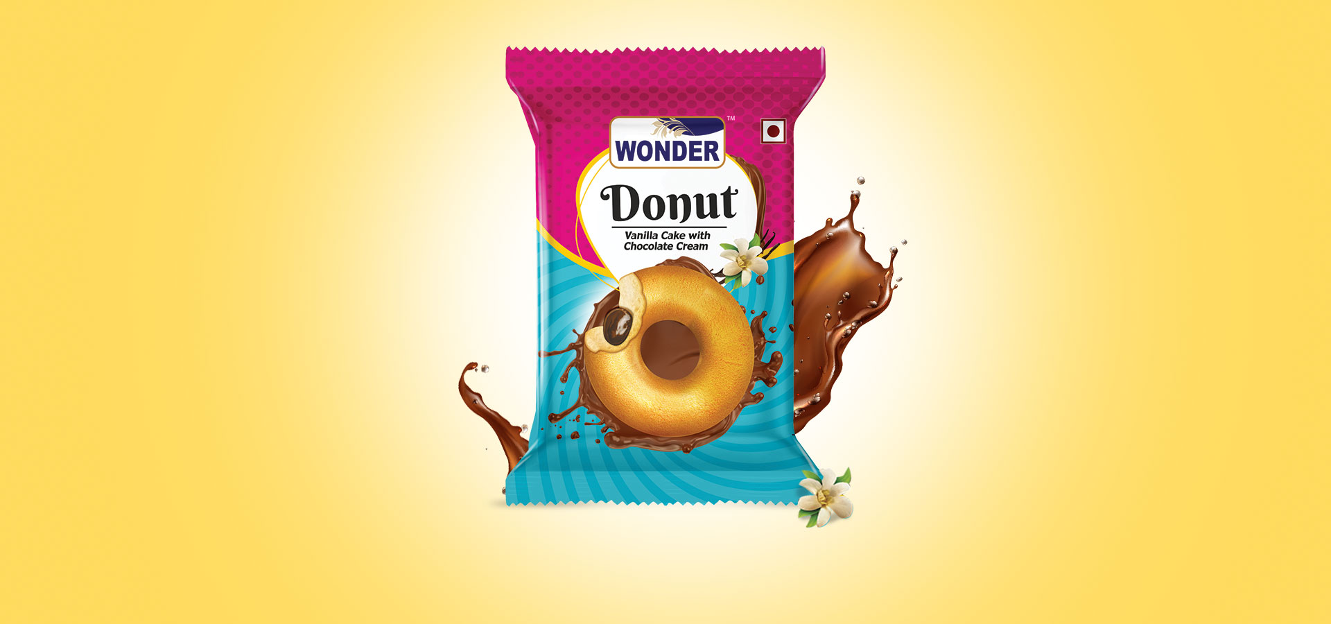 Wonder Creamy Donut Cake -Chocolate Cream | Pran Foods